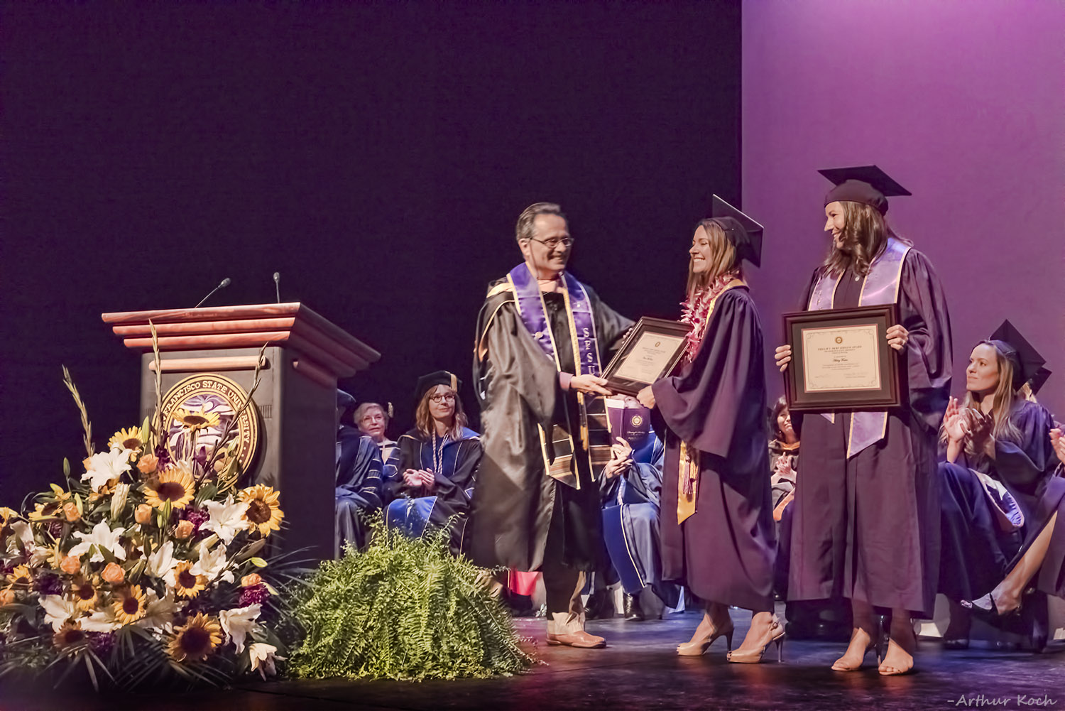 Ashley Foster and Anna McDevitt Receive Philip Derf Service Award ...